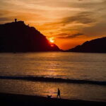 San Sebastián: Sunset from the catamaran in La Concha Bay - The Value for Travelers