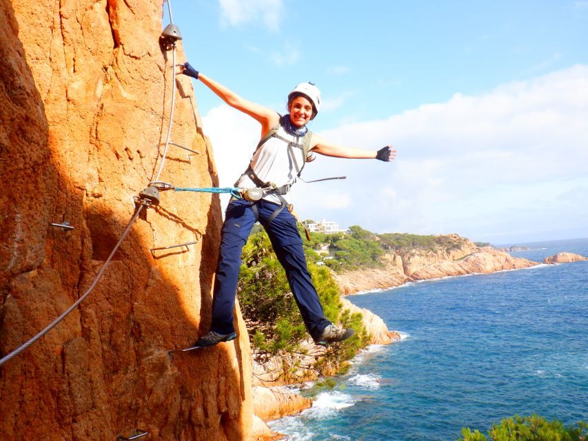 Sant Feliu de Guixols: Climb Via Ferrata Cala del Molí - The Experience: Step by Step
