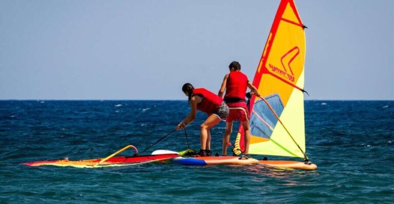Santorini: 2-Day Guided Windsurfing Lesson - Authentic Feedback and Real Experiences