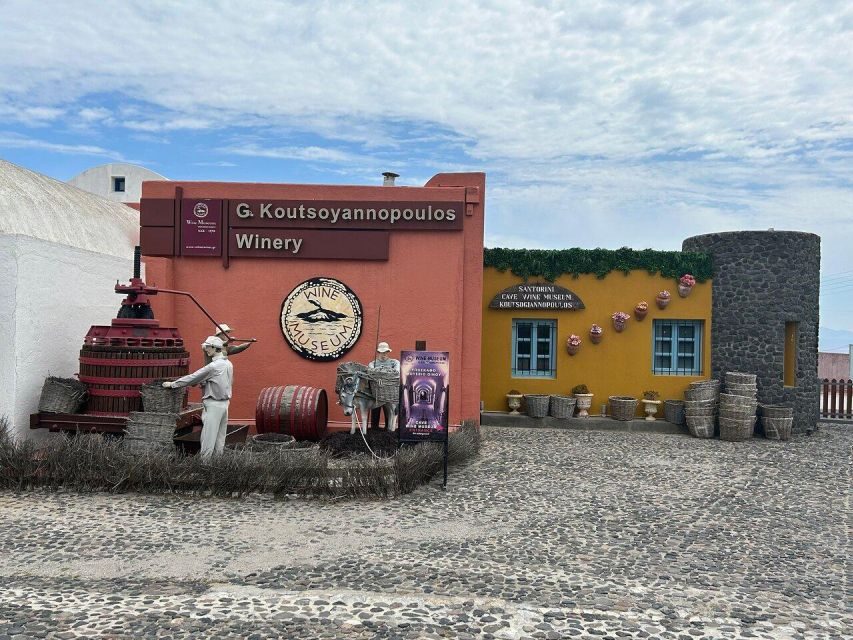 Santorini: 3 Wineries Visit with 11/12 Wines Premium Tasting - The Itinerary in Detail