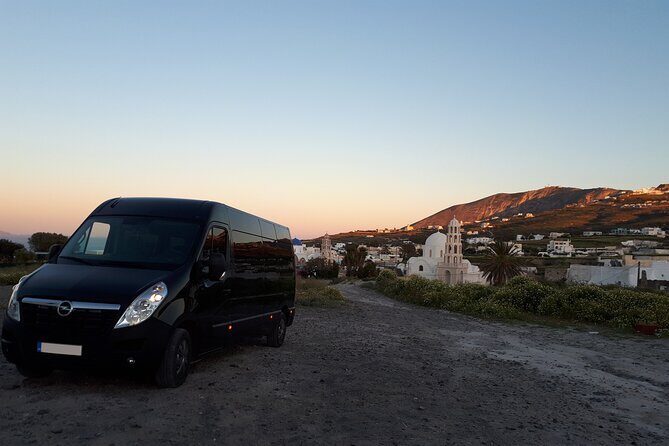 Santorini Chauffeur Services per Hour - The Value for Larger Groups
