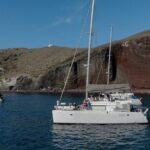 Santorini Cruise Port: 4-Hour Private Luxury Caramaran Cruise - The Voyage Back: Returning to Fira