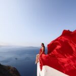 Santorini Flying Dress Photography - Practical Tips for Booking and Preparing