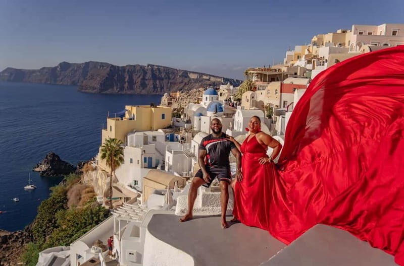 Santorini: Flying Dress Photoshoot Private Entry to Blue Dom - The Breakdown: What Makes It Stand Out
