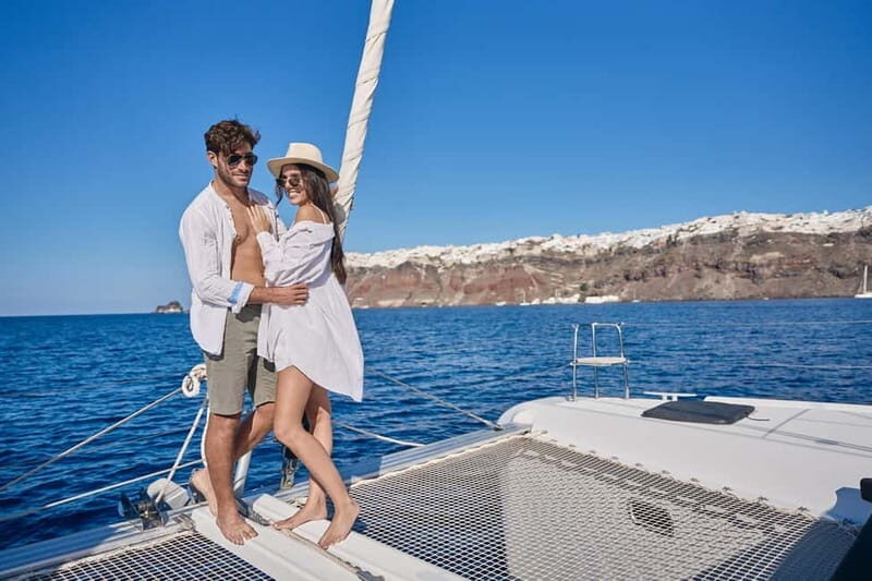 Santorini: Full Day Catamaran Cruise with BBQ & Drinks - Diving Into the Details