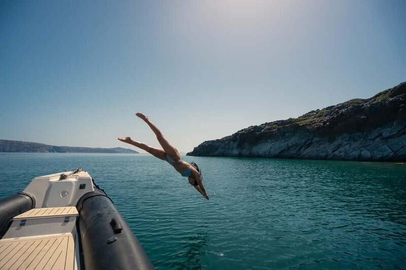 Santorini: half day exclusive speedboat cruise - The Experience from Travelers’ Perspectives