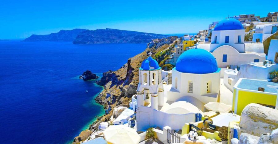 Santorini Island: Guided Tour from the port Rethymno Crete - Arrival at Santorini: Volcano Cruise & Towns