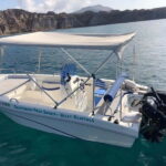 Santorini: License-Free Boat Rental with Ice, Water, & Fruit - The Itinerary and Stops