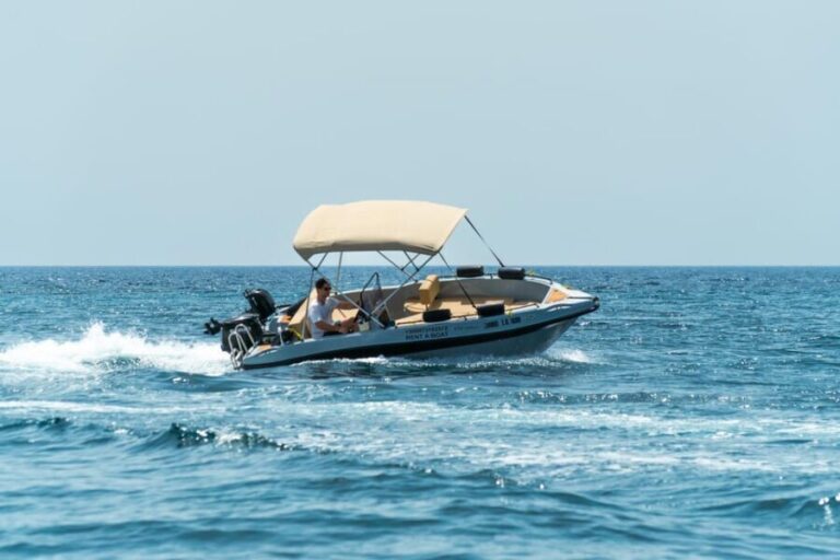 Santorini: Motor Boat Full-Day or 5-Hour Rental - What You Get Onboard