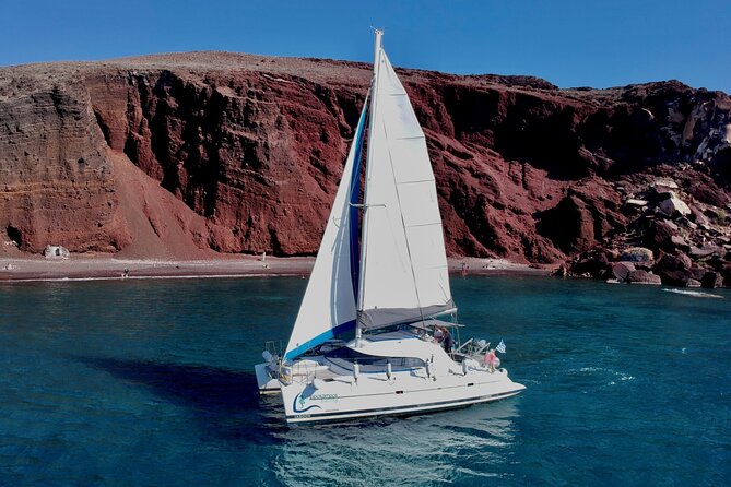 Santorini: Private All-In Catamaran Cruise (Food&Drinks) - Exploring the Santorini Private All-In Catamaran Cruise (Food & Drinks)