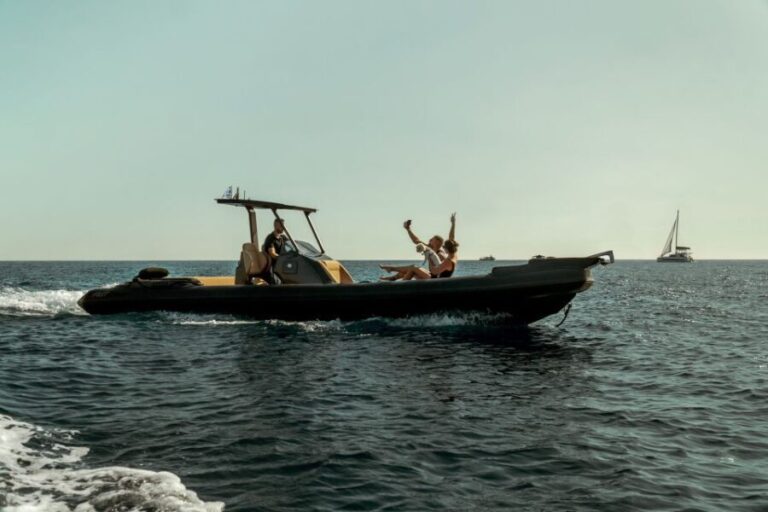 Santorini: Private Customizable RIB Cruise with Meal - Authentic, Value-Driven Experience