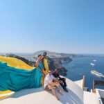 Santorini: Private Flying Dress Photoshoot with Dress Rental - Dress Selection and Additional Costs