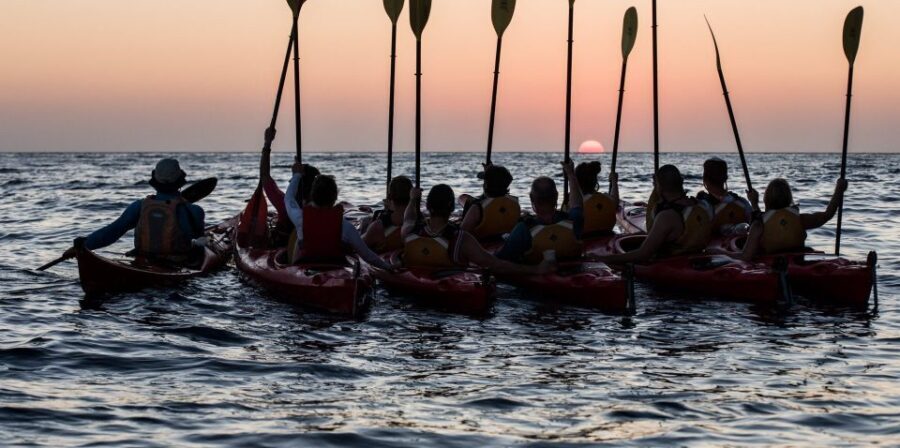 Santorini: Sunset Sea Kayak with Light Dinner - The Itinerary — What You Can Expect