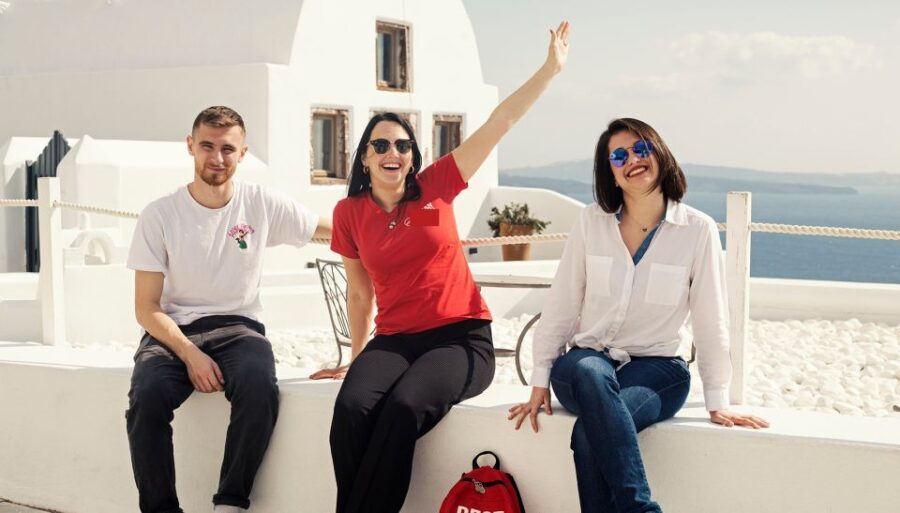 Santorini: Sunset Walking Tour with Local Food and Drinks - What To Expect: The Day in Brief