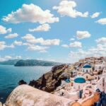 Santorini Tour : Oia, Black Beach, and Pyrgos Half-Day Tour - Stop 2: Three Bells of Fira