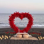 Santorini: Vlychada Beach Dreamy Proposal with Heart Arch - What the proposal setup includes