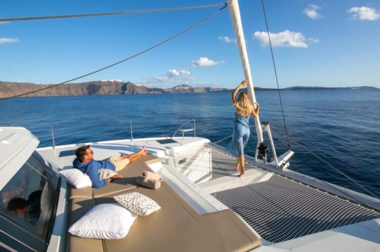 Santorini:Private Catamaran Tour with BBQ & Unlimited Drinks - Why Choose This Tour? A Closer Look