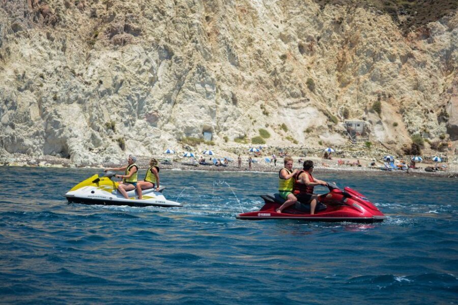Santorini:Volcanic Beaches Cruise With Jet Ski - Who Will Love This Tour?