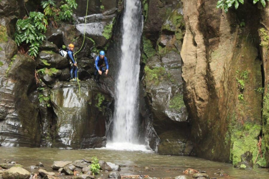 Sao Miguel: Salto do Cabrito Guided Canyoning Experience - The Experience: What to Expect