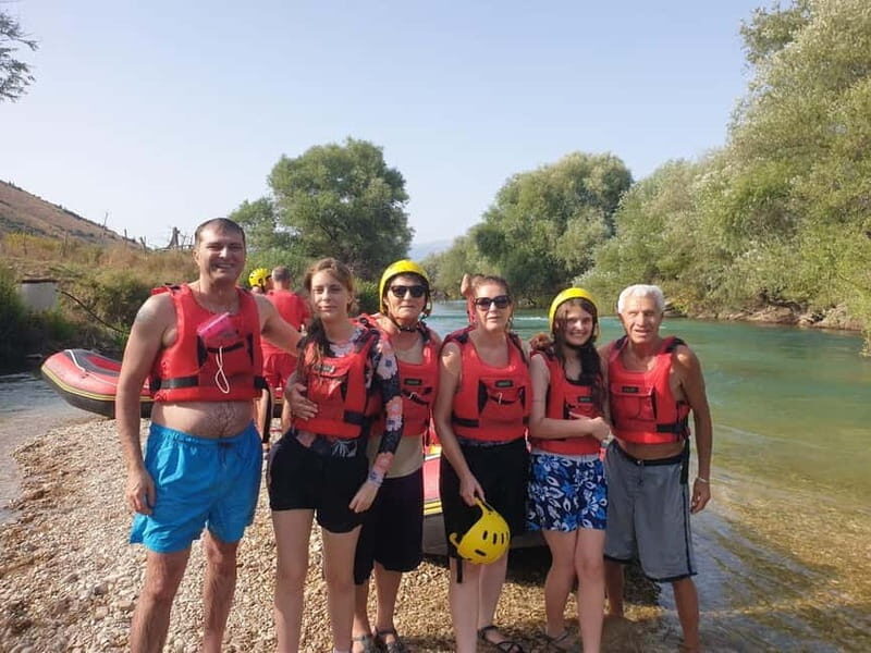 Saranda: Rafting, Waterfall, and Blue Eye Day Trip - Detailed Breakdown of Each Stop