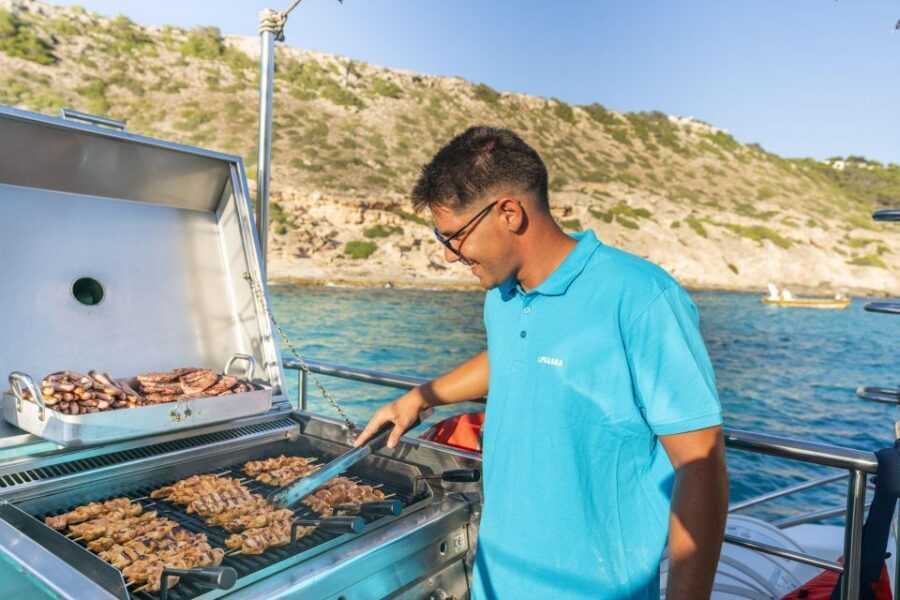 S'Arenal: Sunset Catamaran Cruise with BBQ - The Highlights of the Experience