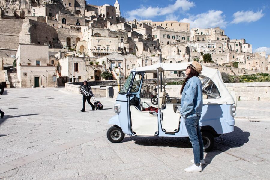 SASSI DI MATERA: Guided Tour by Ape Calessino - Itinerary Breakdown: What You’ll See and Do