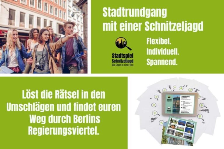 Scavenger Hunt through Berlin's Government District - The Logistics: What to Expect