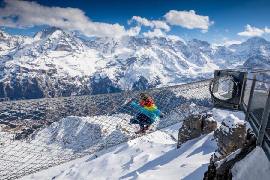 Schilthorn Day Trip and Bond World 007 from Geneva - Descending and Free Time