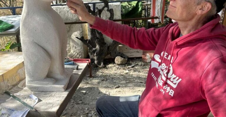 sculpting art experience in Italy,class in sculpture gardens - What’s Included and What’s Not