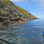 Sea Kayaking around Bray Head with Pictures - The Return Trip and Additional Highlights