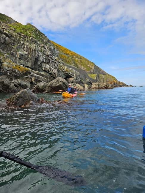 Sea Kayaking around Bray Head with Pictures - The Return Trip and Additional Highlights