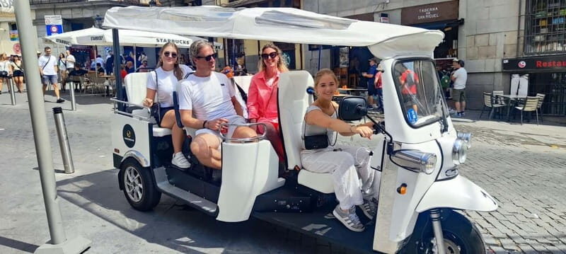 "See Madrid Differently: A Premium Private Tuk Tuk Ride" - What Does the Price Cover & What Doesn’t?