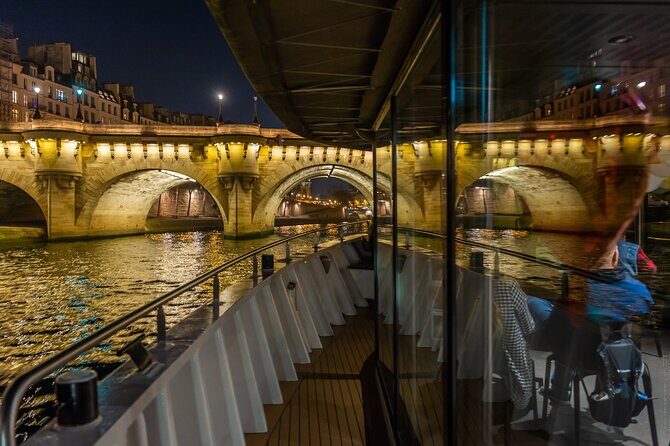 Seine River Evening Cruise with Music and Drink Options - The Detailed Itinerary: Sights and Stops