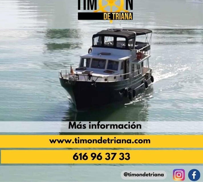 Seville: crossing the Guadalquivir River by yacht - Setting Sail: A Well-Rounded Sightseeing Cruise