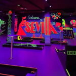 Seville: Indoor UV 18 hole Minigolf Experience - The Experience in Detail