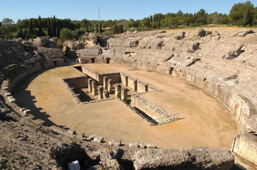 Seville: Italica Roman Ruins City Tour - The Amphitheater: The Star of the Show