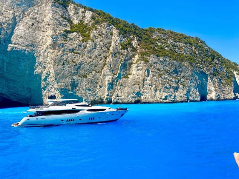 Shipwreck cruise, Blue Caves cruise, Xigia Beach, 3 stops - An In-Depth Look at the Experience