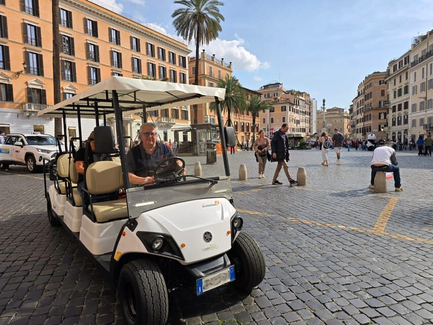 Shopping in Rome: 4h Golf Cart tour with Aperitivo - A Closer Look at the Itinerary