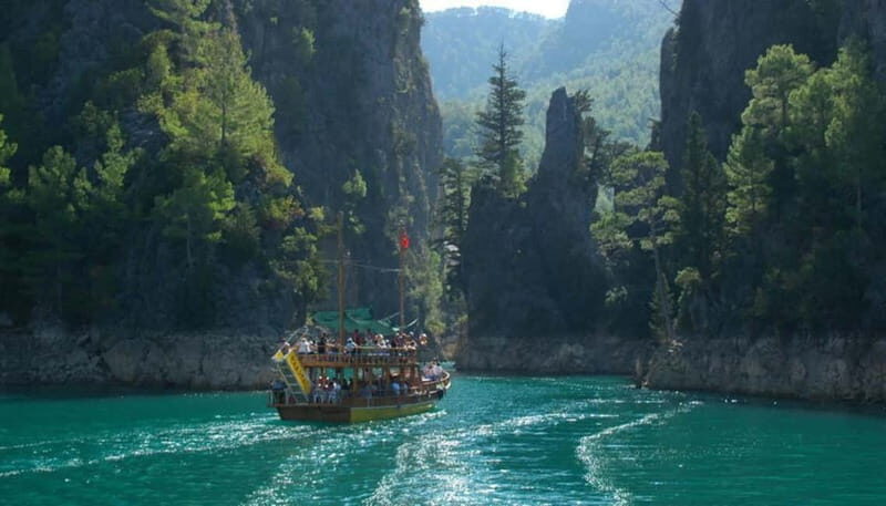 Side/Alanya: Green Canyon Boat Trip w/Unlimited Soft Drinks - A Close Look at the Itinerary
