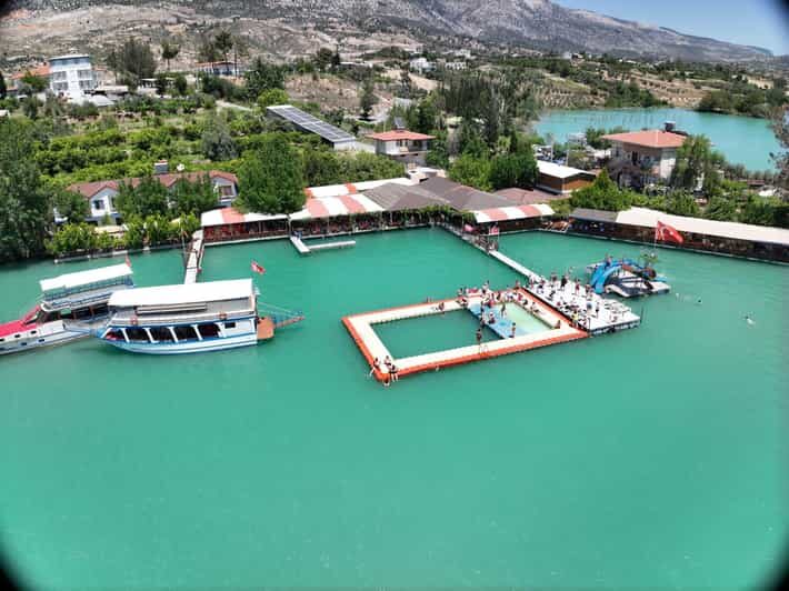 Side: Electric Catamaran Cruise, Waterfall, Seleukia, Mosque - What’s Included and What’s Not