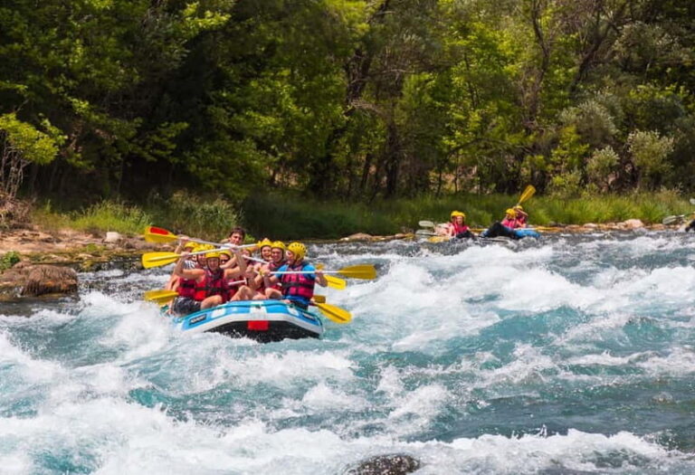 Side: Koprulu Canyon Whitewater Rafting with Lunch - What’s Included and What’s Not
