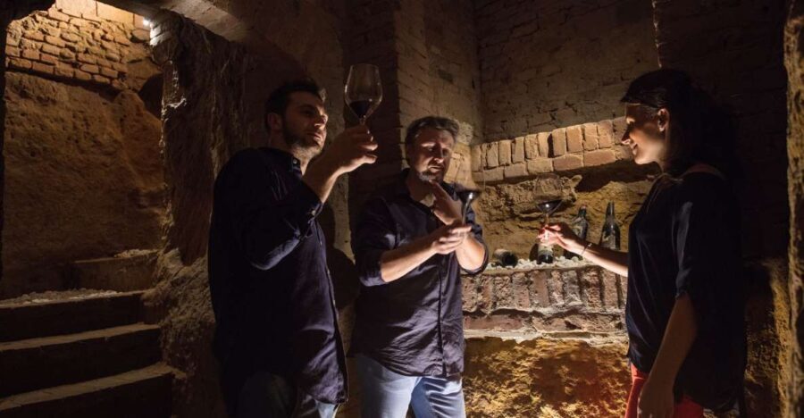 Siena Underground Wine tasting in a Medieval Cave - The Value of the Experience