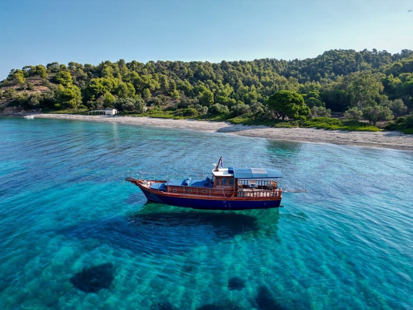 Skiathos: Traditional Boat Cruise with Swim Stops & Lunch - The Itinerary and Water Stops