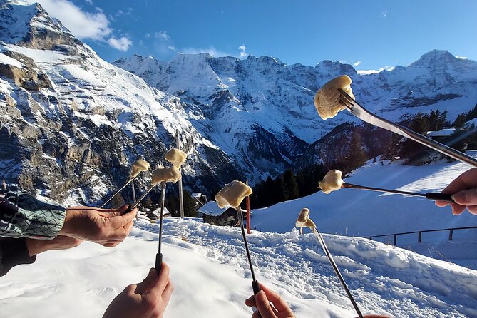 Sledding Cheese Fondue, Chocolate - Discover the Charm of Swiss Sledding, Chocolate, and Cheese in Grindelwald