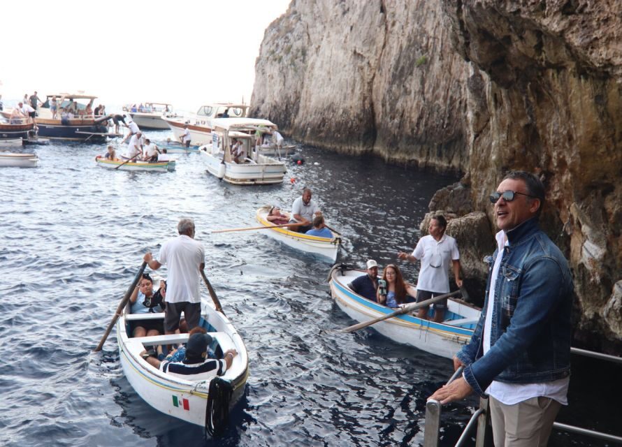 Sorrento: Capri, Anacapri and Blue Grotto Guided Tour - Overview of the Tour Experience
