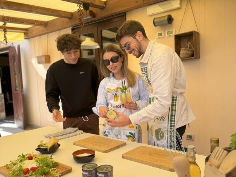 Sorrento: Gluten-Free Cooking Class - Detailed Look at the Itinerary