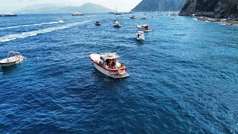 Sorrento: Private Amalfi & Positano Coast Boat Tour & Lunch - The First Leg: Punta Campanella & Galli Islands