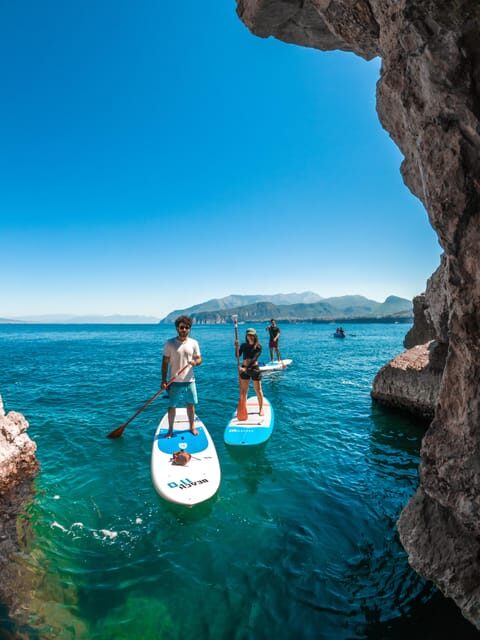 Sorrento: SUP Paddleboard Tour to Bagni Regina Giovanna - The Itinerary: From Coastline to Ancient Ruins