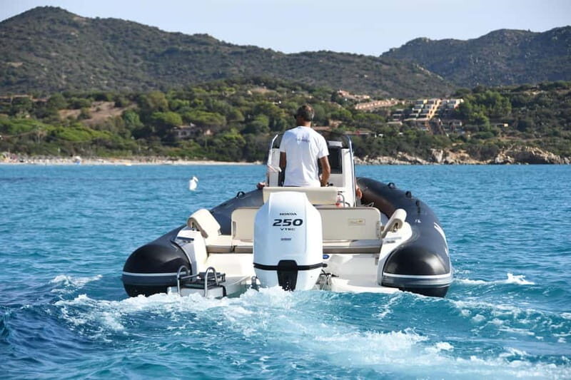Southern Sardinia: 4-hour dinghy rental with skipper in Villasimius - A Step-by-Step Breakdown of the Tour