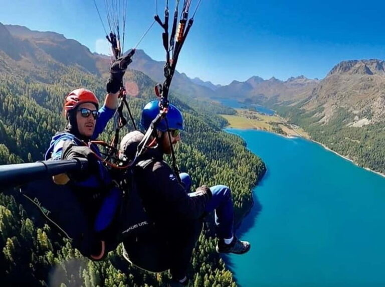 St. Moritz: Engadin paragliding with great extras - The Extras That Add Value
